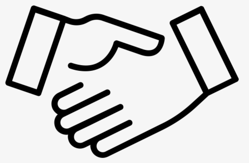 Join Us Icon Png Clipart , Png Download - Line Art Icon Handshake Png ...