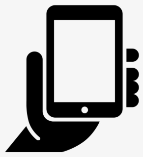 Transparent Smartphone Mobile Png Hand , Free Transparent Clipart ...