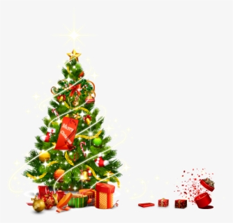 Xmas Tree Vector Png , Free Transparent Clipart - ClipartKey