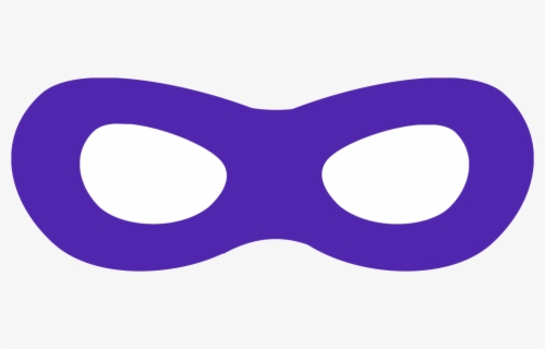 Mask Clipart Purple - Purple Superhero Mask Clip Art , Free Transparent ...
