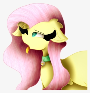Eyelash Clipart Eye Shut - Mlp Fluttershy Collar , Free Transparent ...