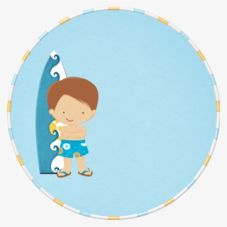 Surf Clipart Baby Beach - Pool Party Png Boy , Free Transparent Clipart ...