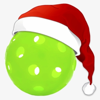 Pickle Clipart Santa Hat - Pickleball Santa , Free Transparent Clipart ...