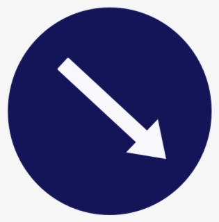 Compulsory Keep Right Sign , Free Transparent Clipart - ClipartKey
