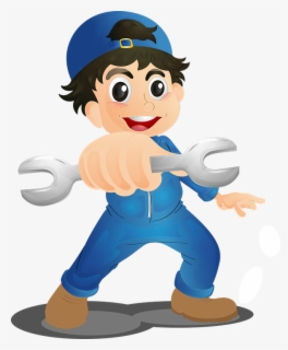 Repair, Man, Worker - Animated Mechanic , Free Transparent Clipart ...
