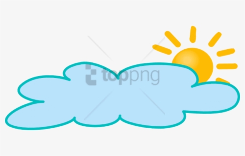 Sun Clipart Weather - Sun And Rain Cloud , Free Transparent Clipart ...