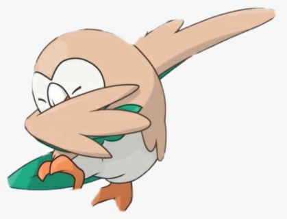 Pokemon Rowlet Fanart , Free Transparent Clipart - ClipartKey