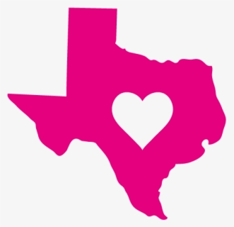 Transparent Texas Clip Art Png - Texas With A Heart , Free Transparent ...