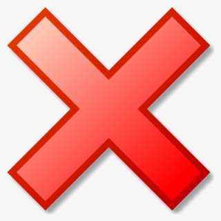 Red Close Button - Red X Button Png , Free Transparent Clipart - ClipartKey