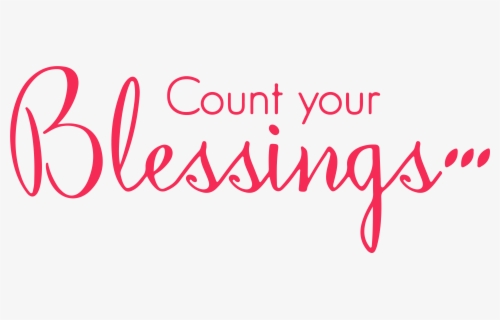 Blessing Cliparts - Clip Art Count Your Blessings , Free Transparent ...