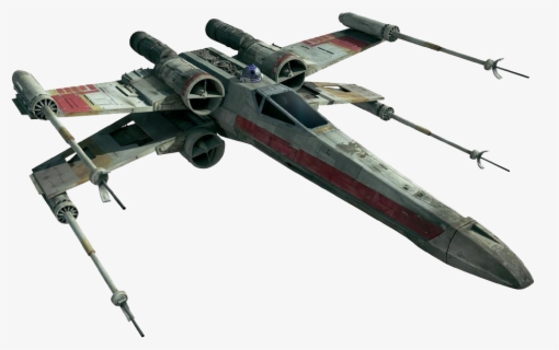 Transparent Xwing Clipart - Star Wars X Wing Top View , Free ...