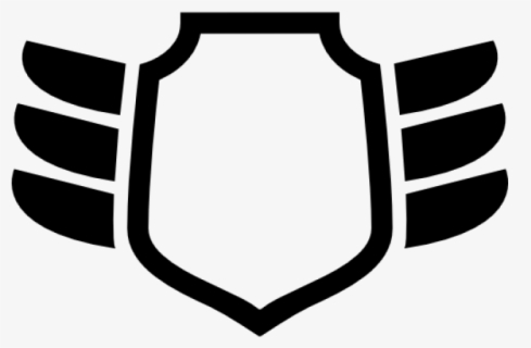 Security Shield Clipart Wing Png - Shield Wings Vector Png , Free ...