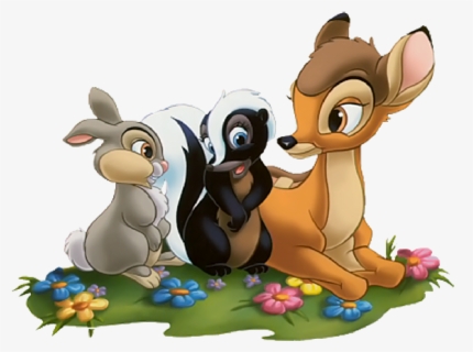#skunk - Bambi Flower , Free Transparent Clipart - ClipartKey