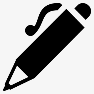 Ball Point Pen - Black Pen Icon Png , Free Transparent Clipart - ClipartKey