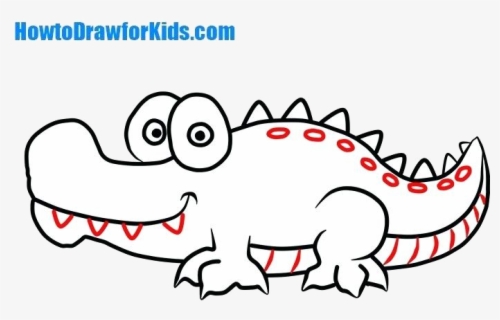 How To Draw Alligator - Buwaya Drawing , Free Transparent Clipart ...