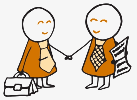 Two People Meeting - Shake Hands Animated Gif , Free Transparent ...
