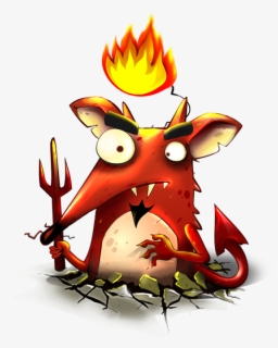 Devil Rat , Free Transparent Clipart - ClipartKey