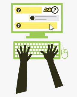 Student Asking Question Clipart , Free Transparent Clipart - ClipartKey