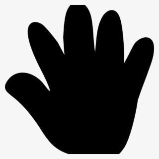 Hand Outline Handprint Cliparts History Transparent - Hand Print ...