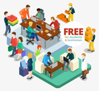 Coworking Space Coworking Clipart , Free Transparent Clipart - ClipartKey