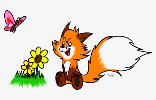 Free Cute Fox Clip Art with No Background - ClipartKey
