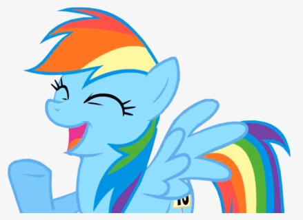 Transparent Little Pony Png - My Little Pony Rainbow Dash Head , Free ...
