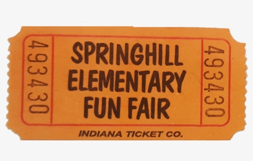Fun Fair Ticket Stub - Signage , Free Transparent Clipart - ClipartKey