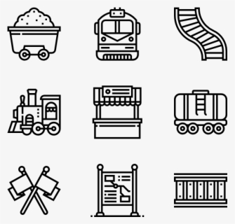 Icons Free Railway - Railway Icons , Free Transparent Clipart - ClipartKey