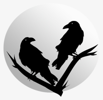 Huginn And Muninn Writing , Free Transparent Clipart - ClipartKey