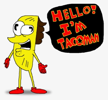 Transparent Taco Man Clipart - Mexican Taco Man , Free Transparent ...