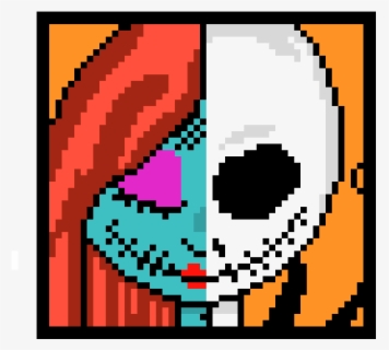 Jack And Sally Pixel Art , Free Transparent Clipart - ClipartKey