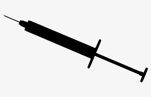 Syringe Silhouette - Sword , Free Transparent Clipart - ClipartKey