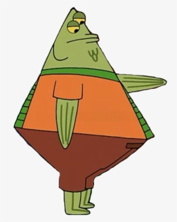 Flats The Flounder - Spongebob Imma Kick Your Butt , Free Transparent ...