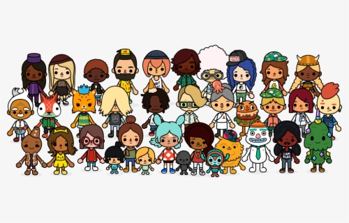 Toca Boca Stable Characters , Free Transparent Clipart - ClipartKey