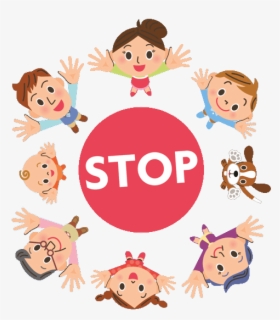 Children Say Stop , Free Transparent Clipart - ClipartKey