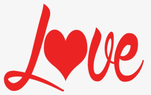 Transparent Love Word Png , Free Transparent Clipart - ClipartKey