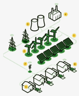 Smart Grid Icon Png , Free Transparent Clipart - ClipartKey