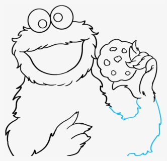 Sesame Street Cartoon Cookie Monster , Free Transparent Clipart ...