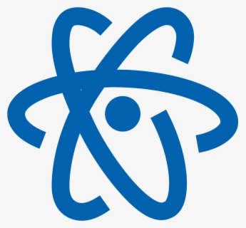 Clip Art Atom Logos - Atom Text Editor Logo , Free Transparent Clipart ...