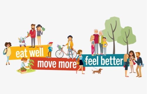 Transparent Health Clipart Png - Move More Feel Better , Free ...