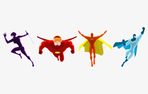 Free Super Hero Clip Art with No Background - ClipartKey