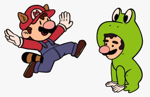 Frog Mario Png Image Clip Art - Super Mario Frog Luigi , Free ...