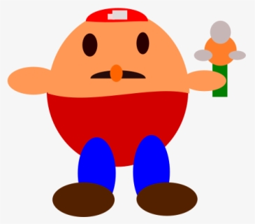 Mario - Cartoon Egg Man , Free Transparent Clipart - ClipartKey