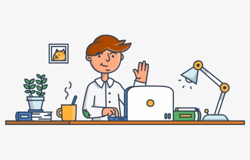 Jobs Clipart Community Worker - Remote Worker Clip Art , Free ...