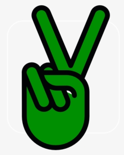 Peace Clipart Victory Hand - Clipart Of Victory , Free Transparent ...