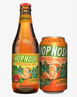 Hop Nosh Tangerine Bottle Clipart , Png Download - Uinta Beers , Free ...