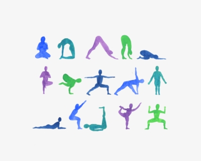 Yoga Clipart Watercolor , Free Transparent Clipart - ClipartKey