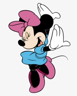 Minnie Mouse Dancing Walt Disney Vector Graphic Clip , Free Transparent ...