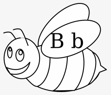 Bee Outline , Free Transparent Clipart - ClipartKey