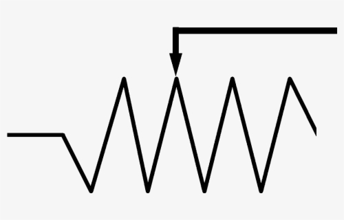 Variable Resistor Symbol Electronics , Free Transparent Clipart ...